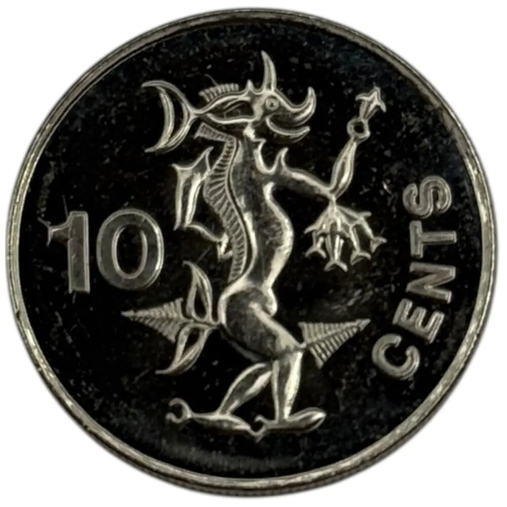 Соломоновы острова 10 центов 2005 г.