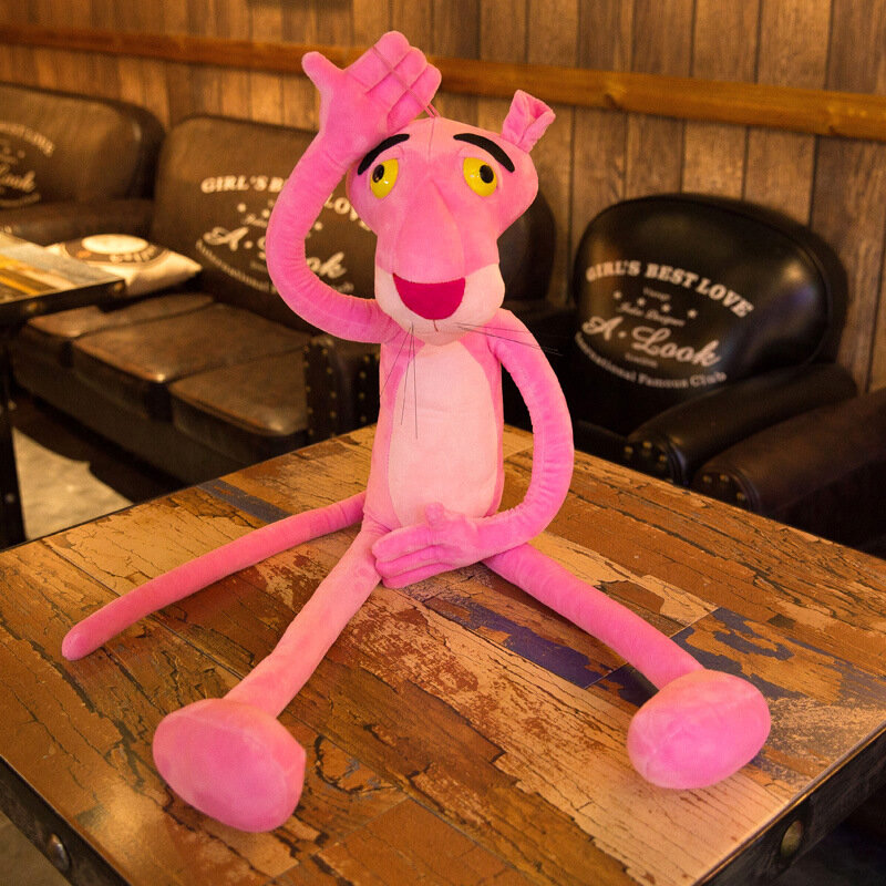 Плюшевая игрушка Розовая Пантера, большая озорная пантера, успокаивающая подушка для младенцев, мягкая игрушка, машина для любителей плюшевых игрушек