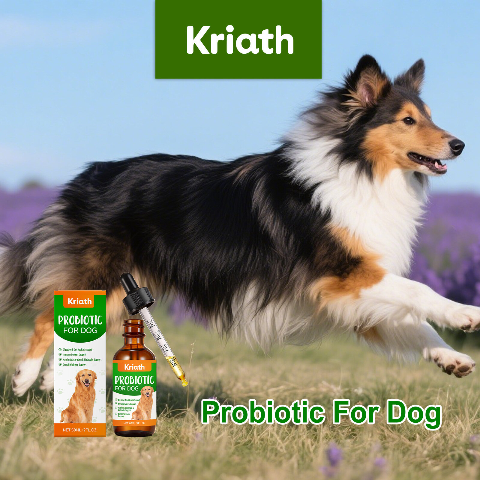 Пробиотические капли для собак, мягкий уход за кишечником, питательные капли, легко усваиваемые