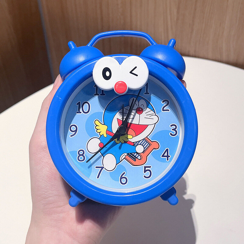 Новый мультяшный детский будильник, креативный милый настольный часы, мощный будильник для студентов, персонализированные настольные часы