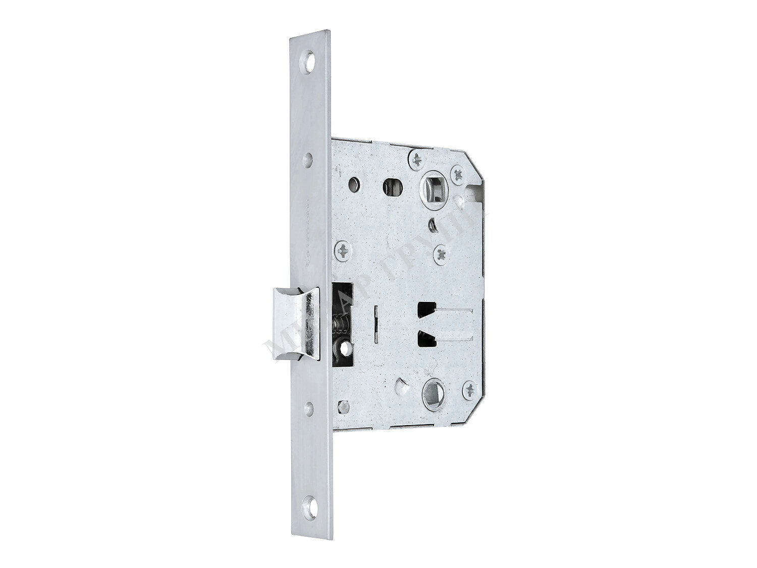 Замок межкомнатный Palladium 170 матовый хром