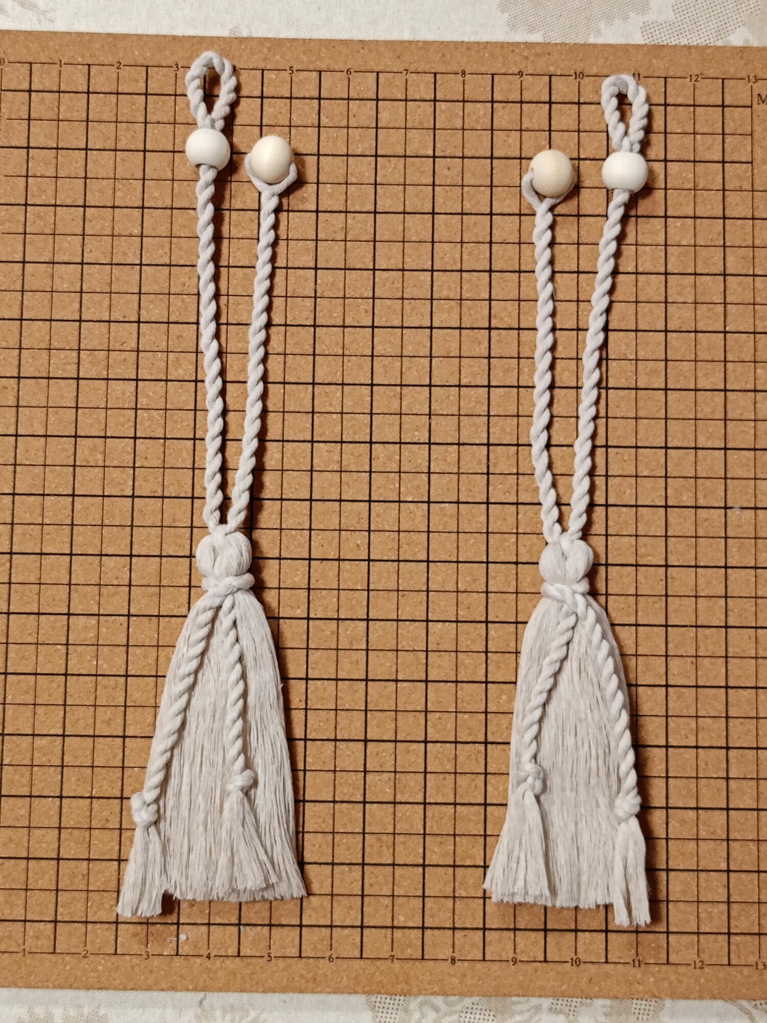 Подхват для штор макраме 2 шт Кисти