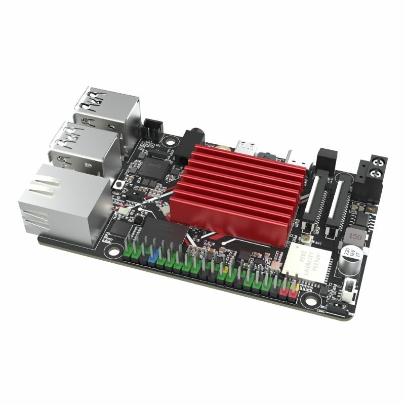 Pi 2 Контроллер RK3566 32GB eMMC RK3566@1.8GHz 3D Материнские платы 2GB LPDDR4 Передача данных Печать Принтеры