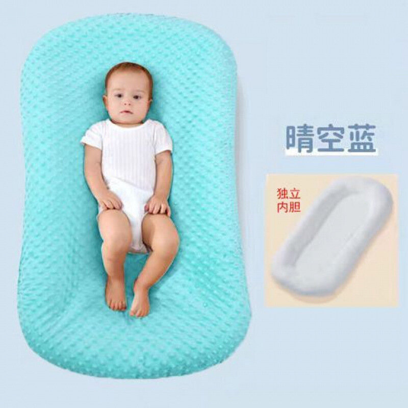 Детская кроватка-в-кровати, анти-давление, для новорожденных, весна-лето, анти-дроготание, 0-18 месяцев, успокаивающее гнездо для сна ребенка, кросс-бордер