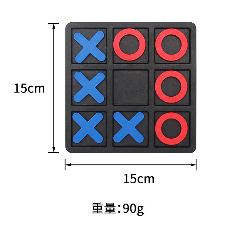 Игра в крестики-нолики для детей Dongdongjian, обучающая игра в крестики-нолики XO, интерактивная игрушка для раннего развития, экологически чистая игра в крестики-нолики