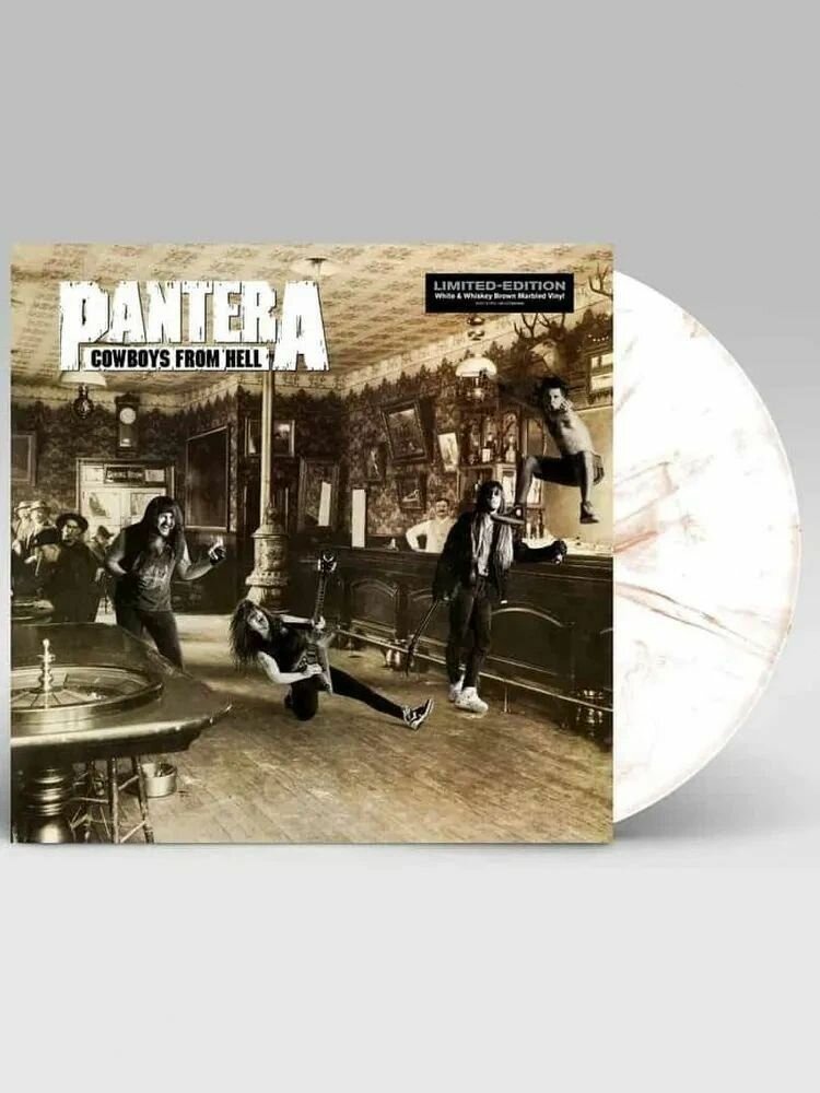 Pantera - Ковбои из ада (Cowboys From Hell, цветной винил LP, ограниченный тираж)