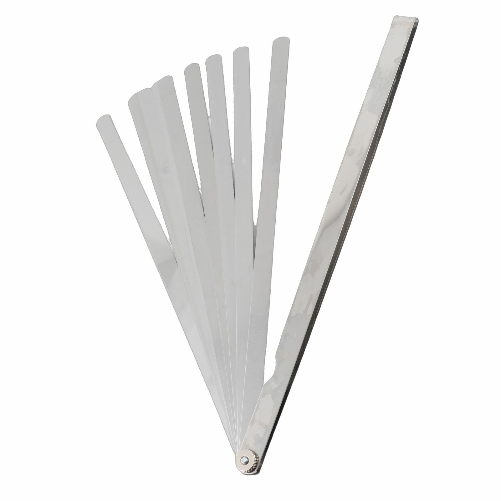 Щуп для зазора 300 мм, 17 лезвий, метрический инструмент для измерения толщины 0,02-1 мм из нержавеющей стали