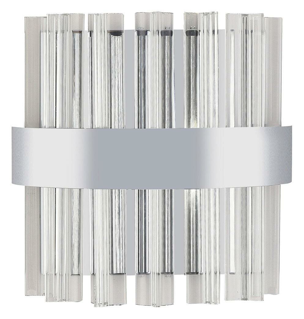 Накладной светильник Natali Kovaltseva ROYALTON LED LAMPS 81126/1W цвет хром На монтажной пластине Модерн