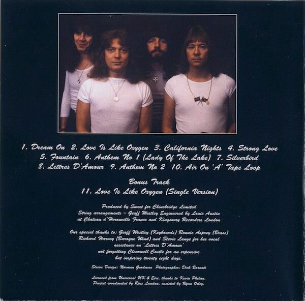 Sweet - Level Headed, 1978, 8-page, CD-Аудио — фото 1