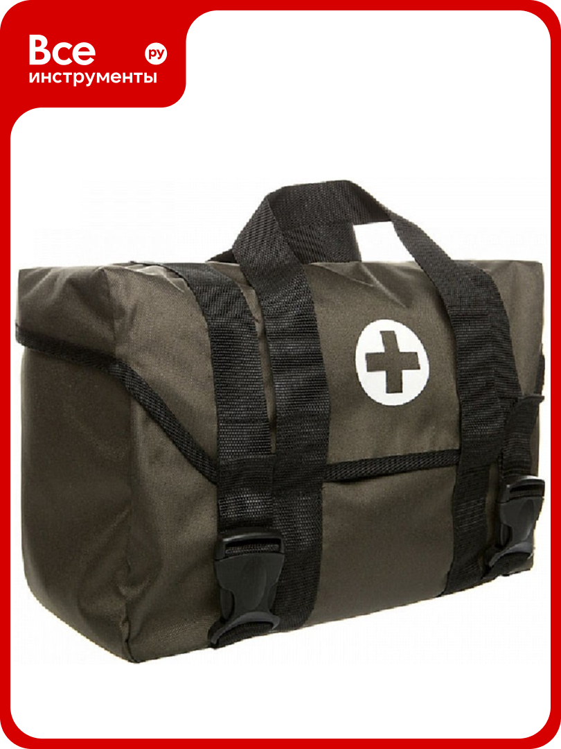 Аптечка первой помощи для предприятий высокого риска, сумка с защелкой, текстильный корпус, комплект первой помощи