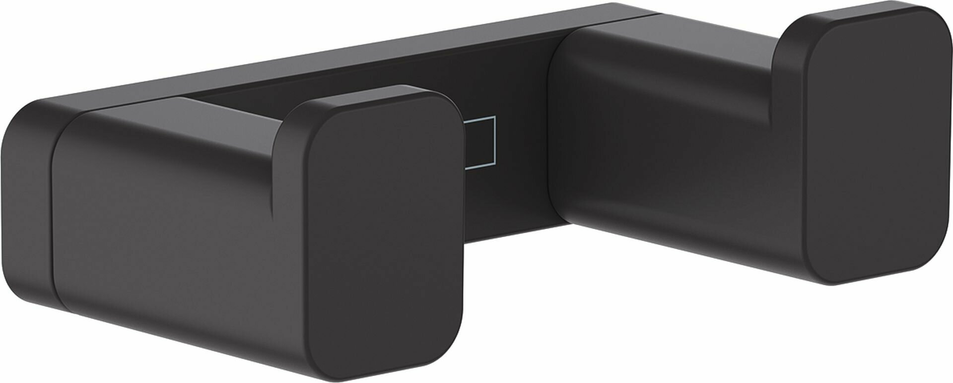 Крючок двойной Hansgrohe AddStoris 41755670 матовый черный