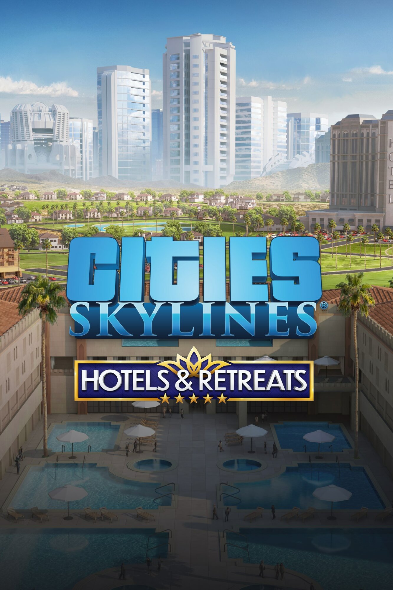 Cities: Skylines - Hotels & Retreats — дополнение (DLC) — дополнение (DLC) для Xbox / Microsoft Store · Xbox One, Xbox Series X|S · цифровой ключ · нужна базовая игра