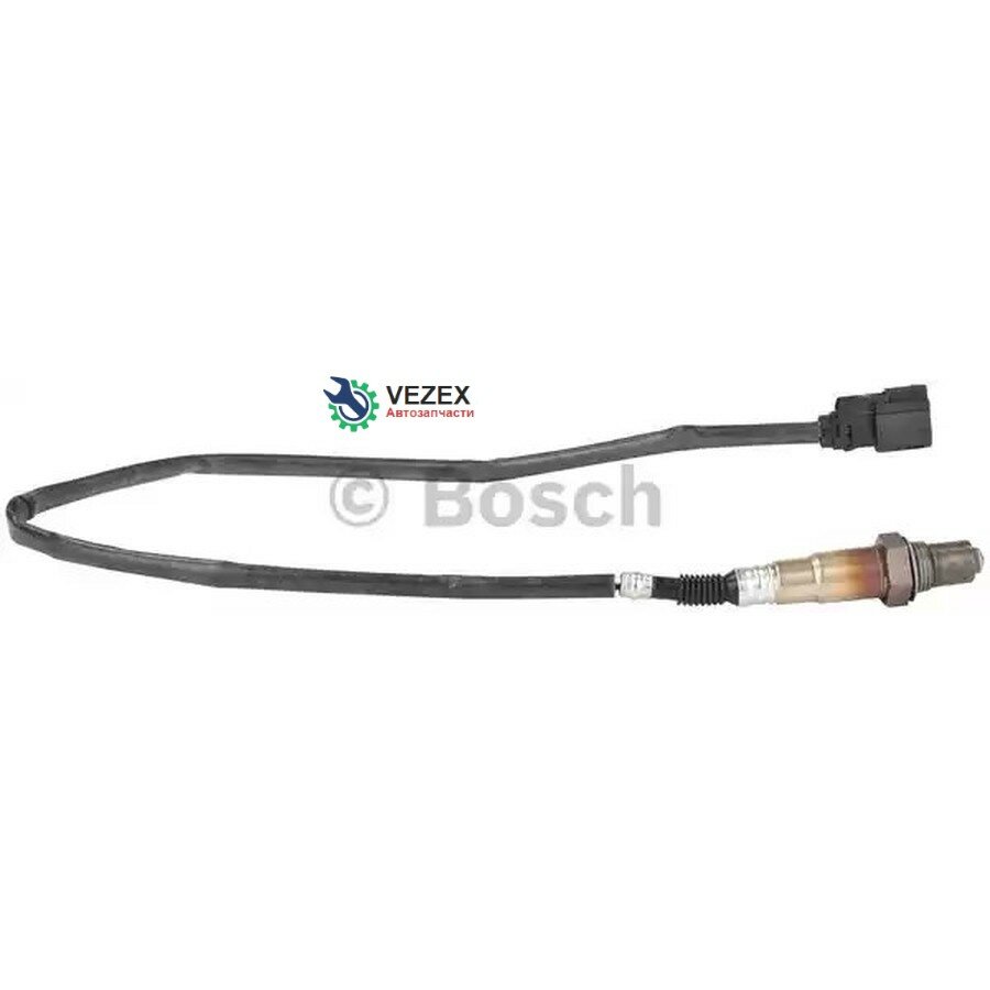 BOSCH 0258010246 лямбда-зонд! L=725 mm\Ford Focus/Mondeo/C-Max/Galaxy, Volvo S40/S60/V70 1.6-2.3i 97>
