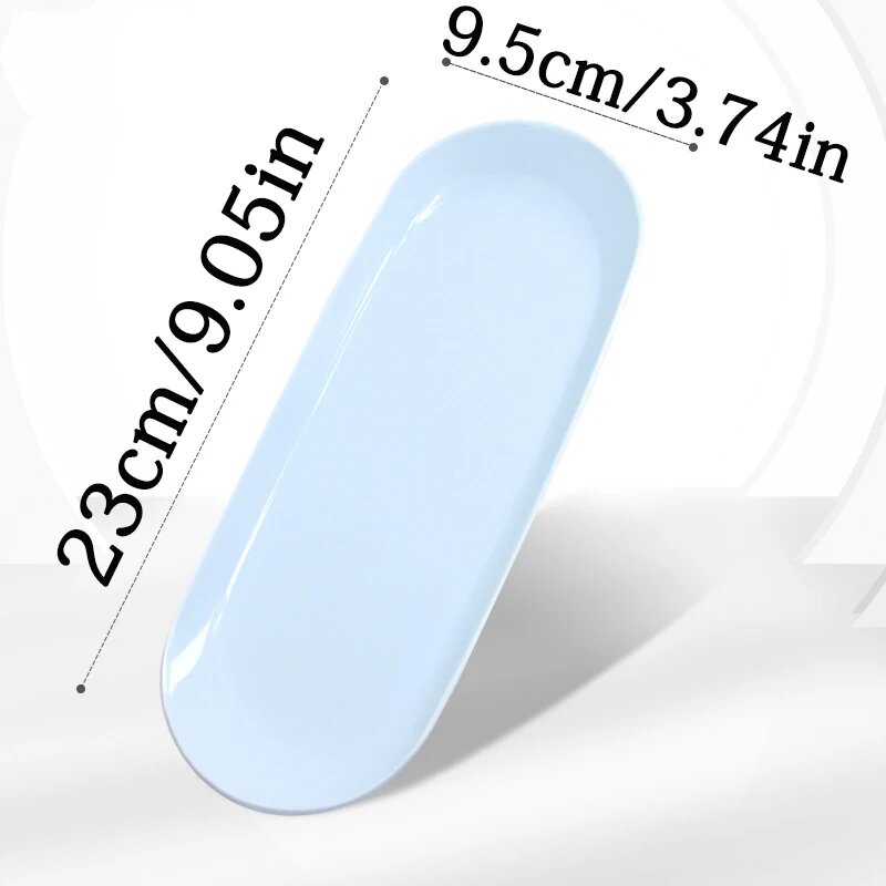 Пластиковый лоток Blue L для косметики и маникюра