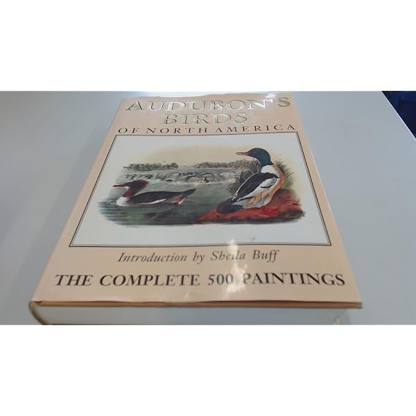 Audubon's Birds of North America: The Complete 500 Paintings，Reprinted paperback book