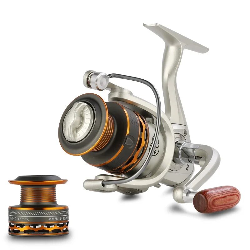 Спиннинговая катушка GLS 12+1BB 5.2:1 Серия 6000, DX And Metal Spool