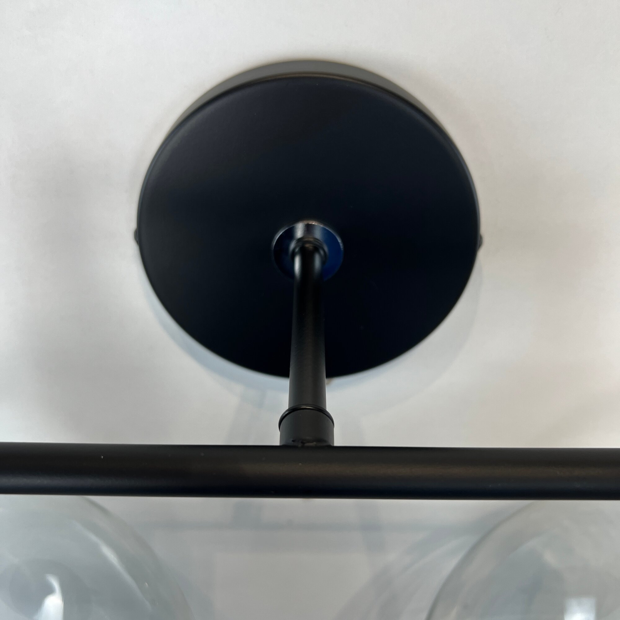 Бра RH Utilitaire Globe Shade Double Sconce Black — фото 1