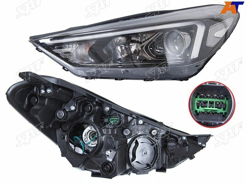 . SAT Фара для HYUNDAI TUCSON 18-21 левая