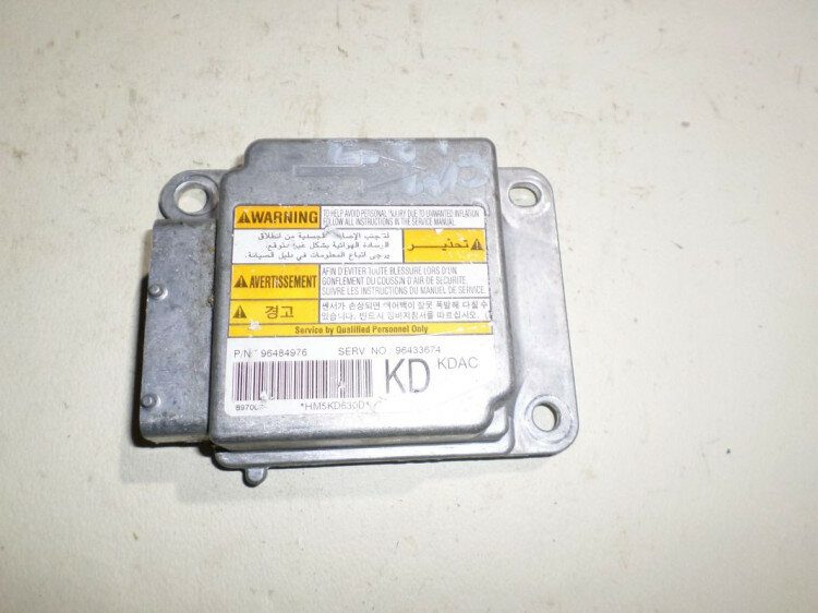 Блок управления подушкой безопасности 96484976 KD 96433674 Шевроле Спарк М200