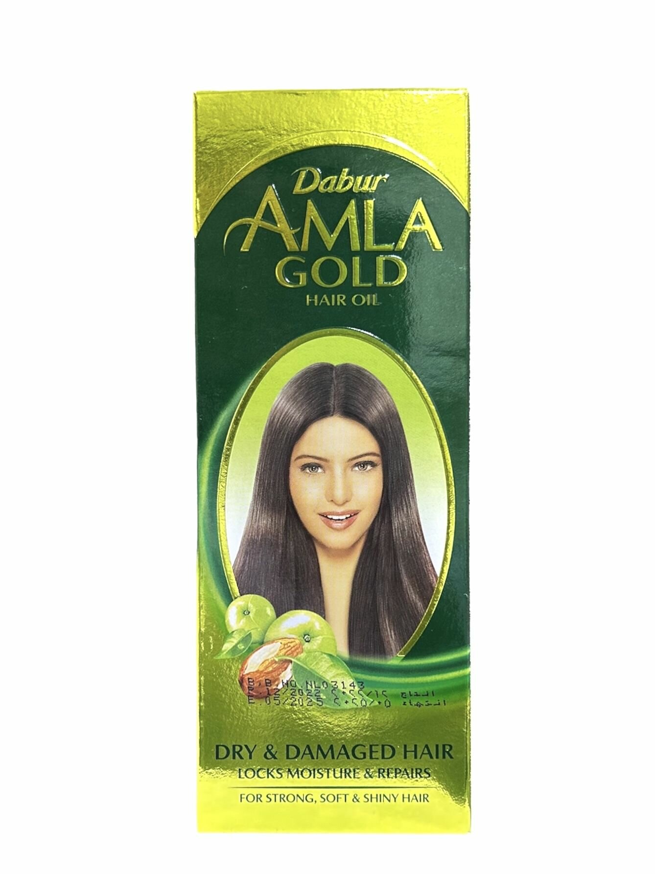 Dabur амла голд Масло для сухих и поврежденных волос /AMLA GOLD Hair Oi / Дабур/200 мл
