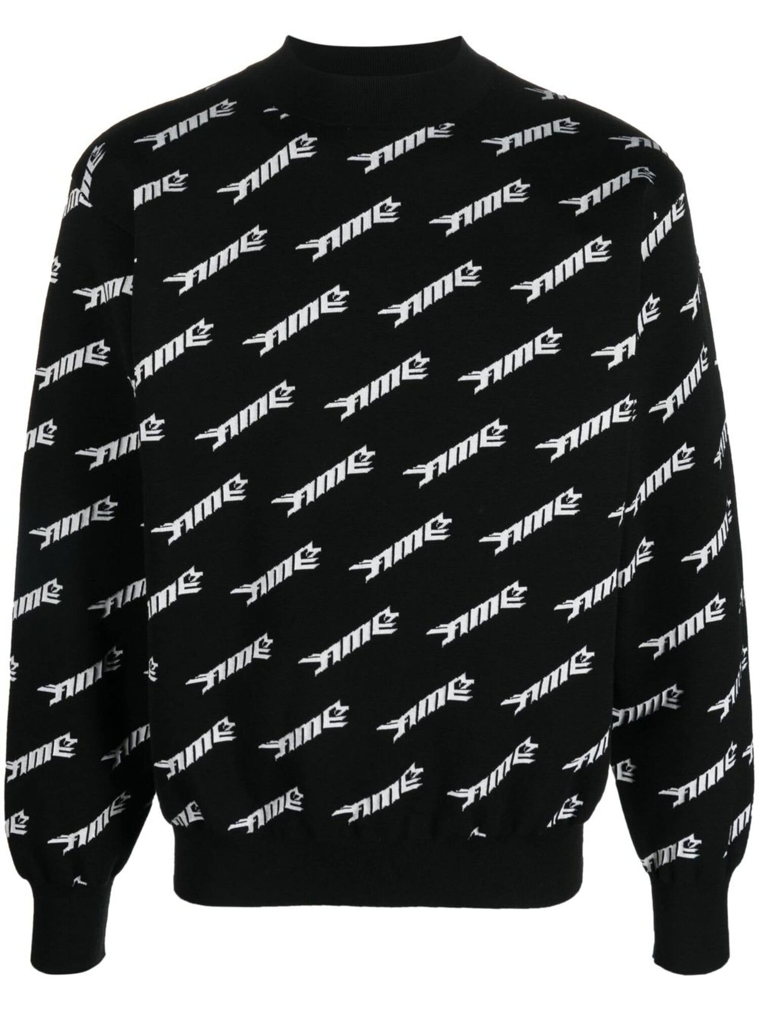 Джемпер Logo-intarsia crew-neck jumper