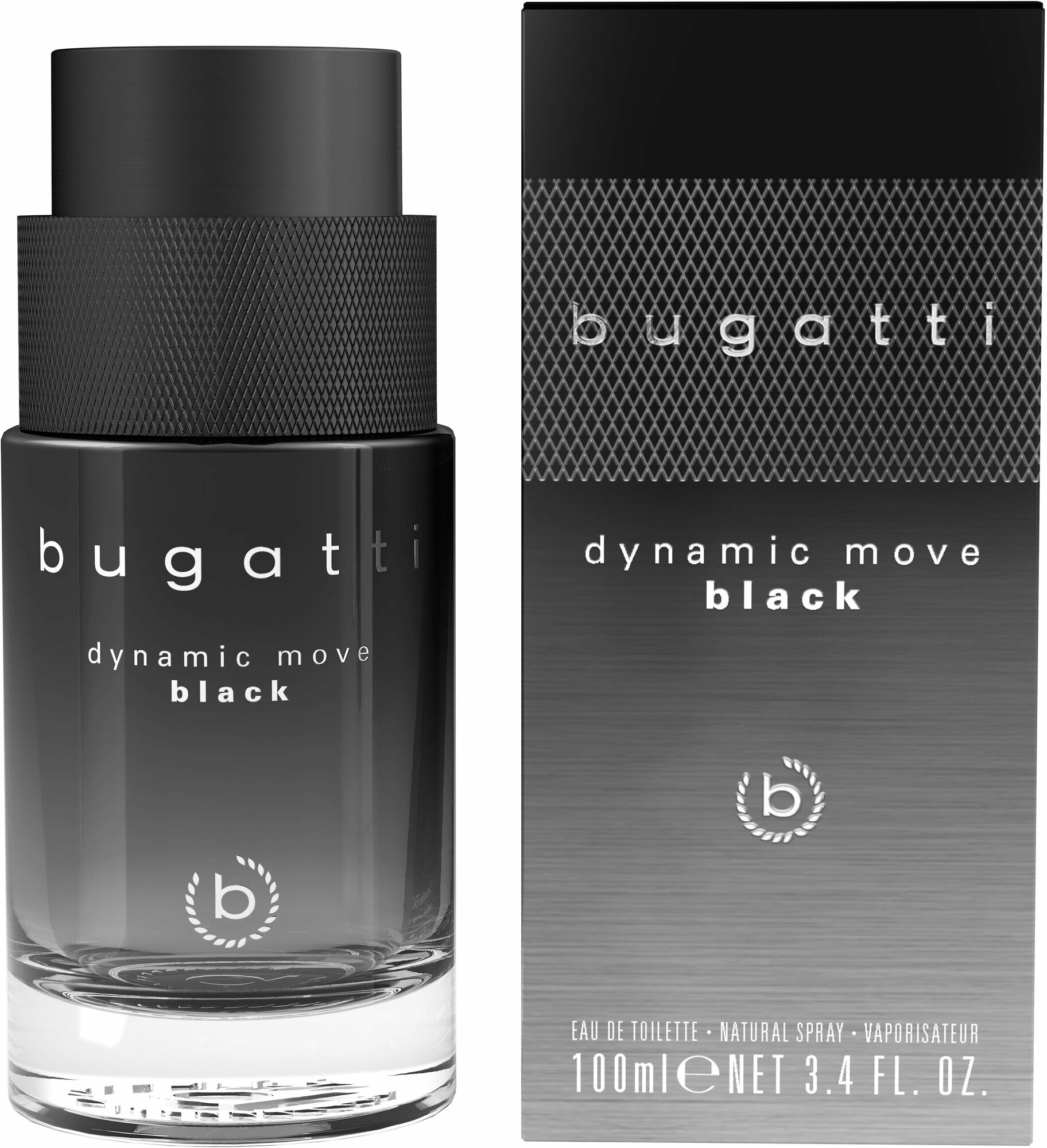 Мужская туалетная вода Bugatti Dynamic Move Black 100 мл восточные древесные