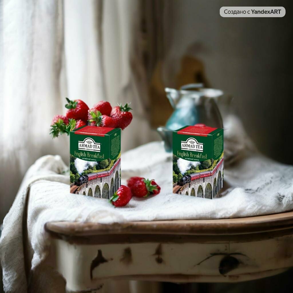 Ahmad Tea Чай черный Английский Завтрак,200 г,2 шт
