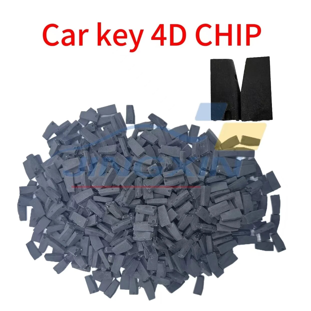 Jingxin Запуск 4Dchip 4D60+ 4D61 4D62 4D63+ 4D64 4D65 4D67 4D68 4D69 4D6A Toyota 4DB9 chip, 1PCS