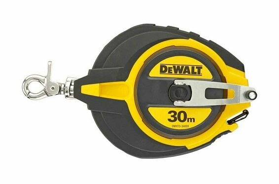 Рулетка "DeWalt" со стальной лентой 30 м DWHT0-34093