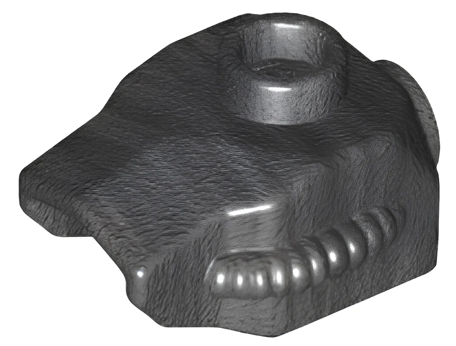 Деталь LEGO Броня Lego 15407 Hand Armor U Pearl Dark Gray