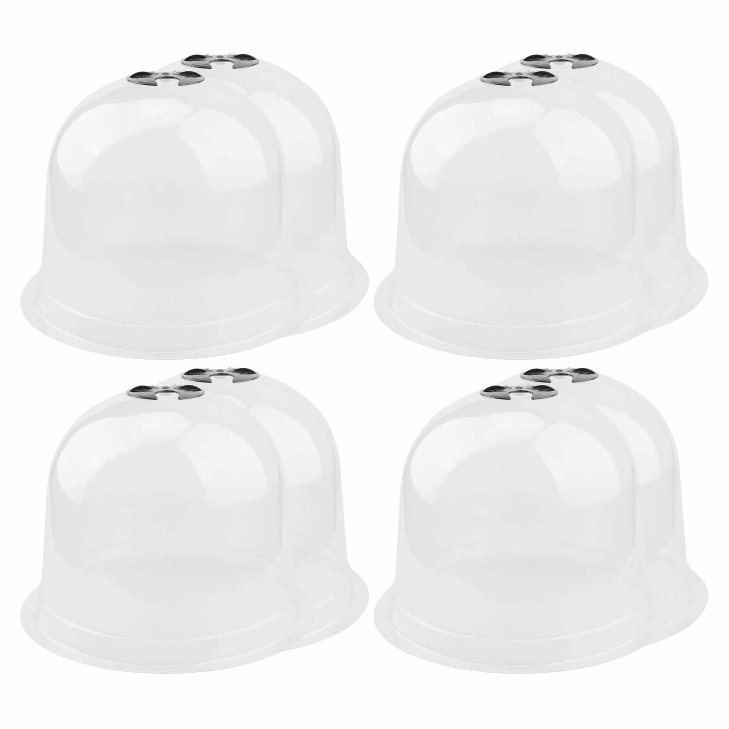 8 упаковок многоразовых пластиковых садовых купольных крышек для растений