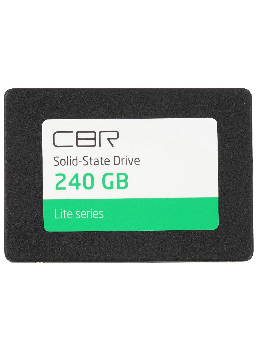 Накопитель SSD CBR SSD-240GB-2.5-LT22 2.5", 240ГБ, 3 бит TLC, TLC 3D NAND, TLC, SATA III