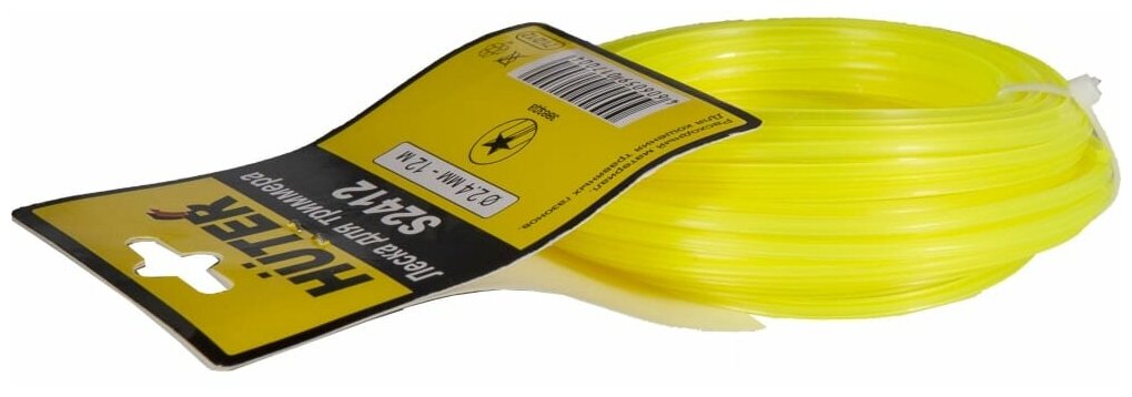 Леска звезда 2.4 мм, 12 м Huter S2412 71/2/12