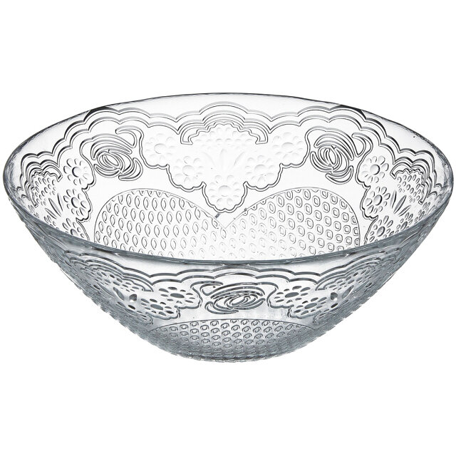 PASABAHCE Lacy салатник 14 см, объём 0,38 л, стекло, для сервировки на каждый день