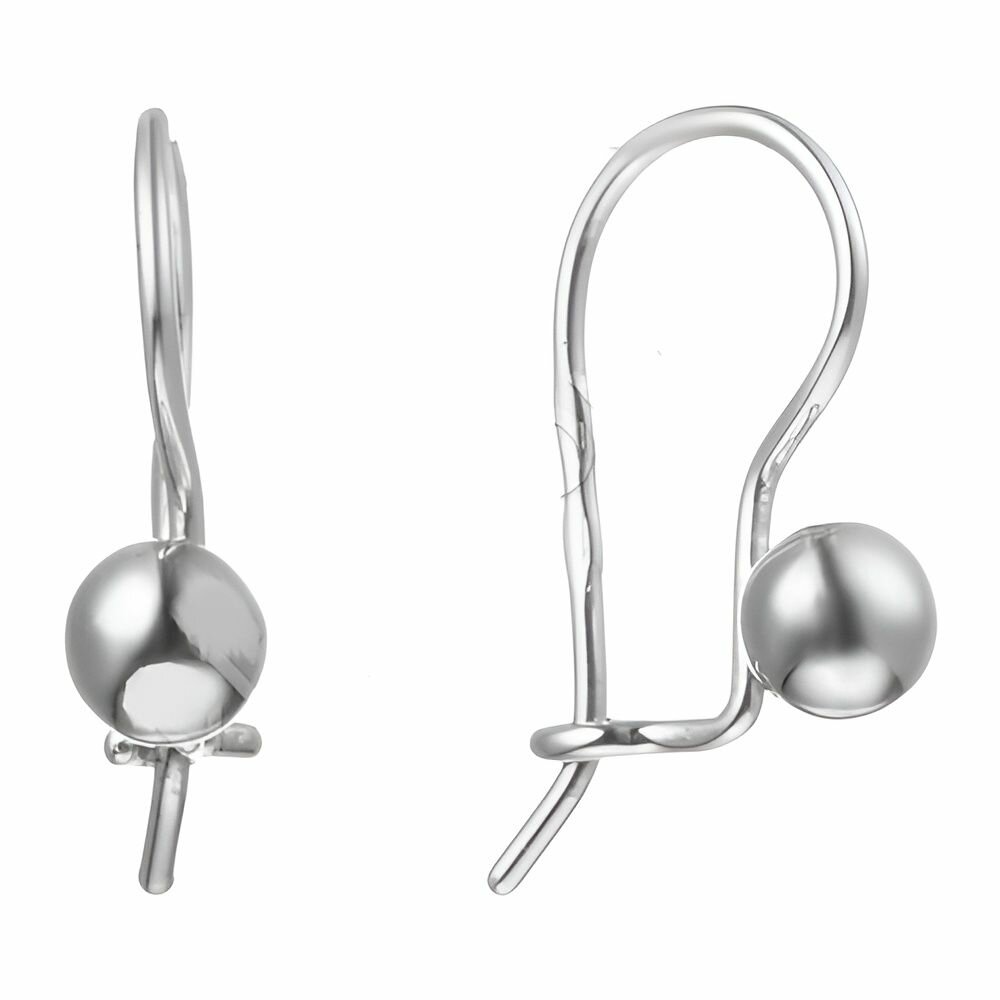 Набор серег, серебро, 925 проба, родирование