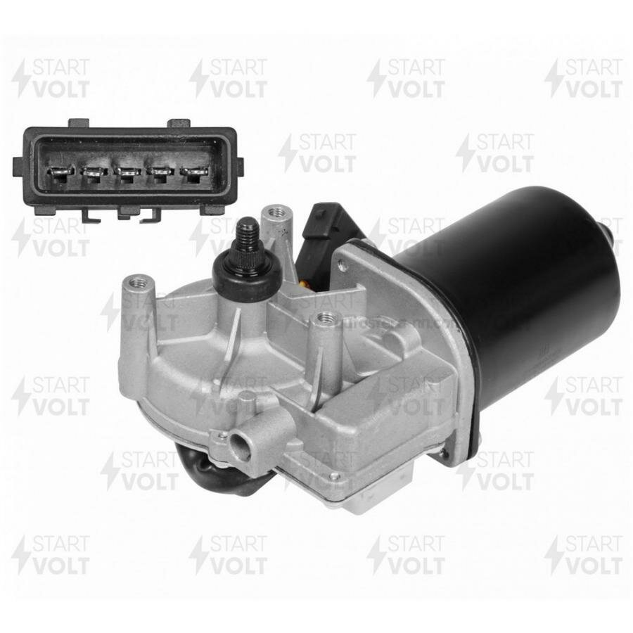STARTVOLT VWF1551 Моторедуктор стеклоочистителя КАМАЗ-5490 "стартвольт" (VWF 1551)