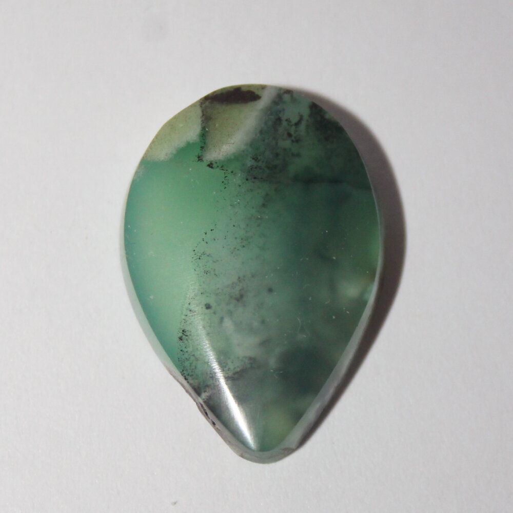 Коллекционный кабошон Кальцит, 16х10х4 мм, Урал, "True Stones"