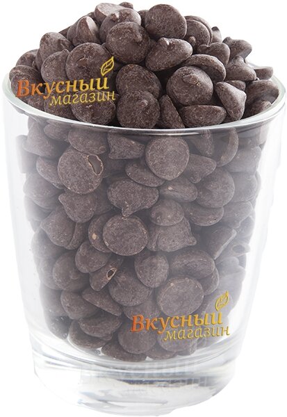 Шоколад темный 54,5% какао в галетах Barry Callebaut, 250 гр. (Набор из 1 шт.)