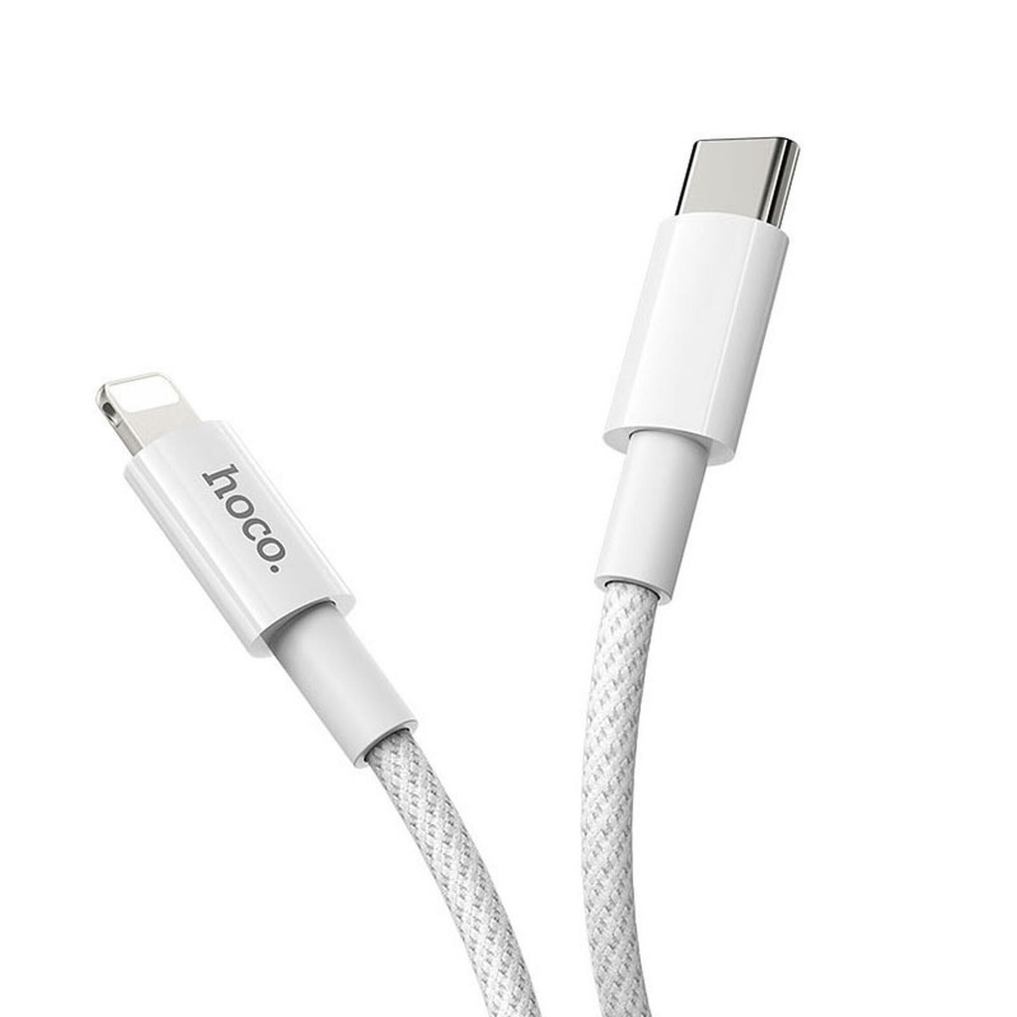 ABS Кабель для Apple Lightning - Type C 1m Power Delivery 20W, белый