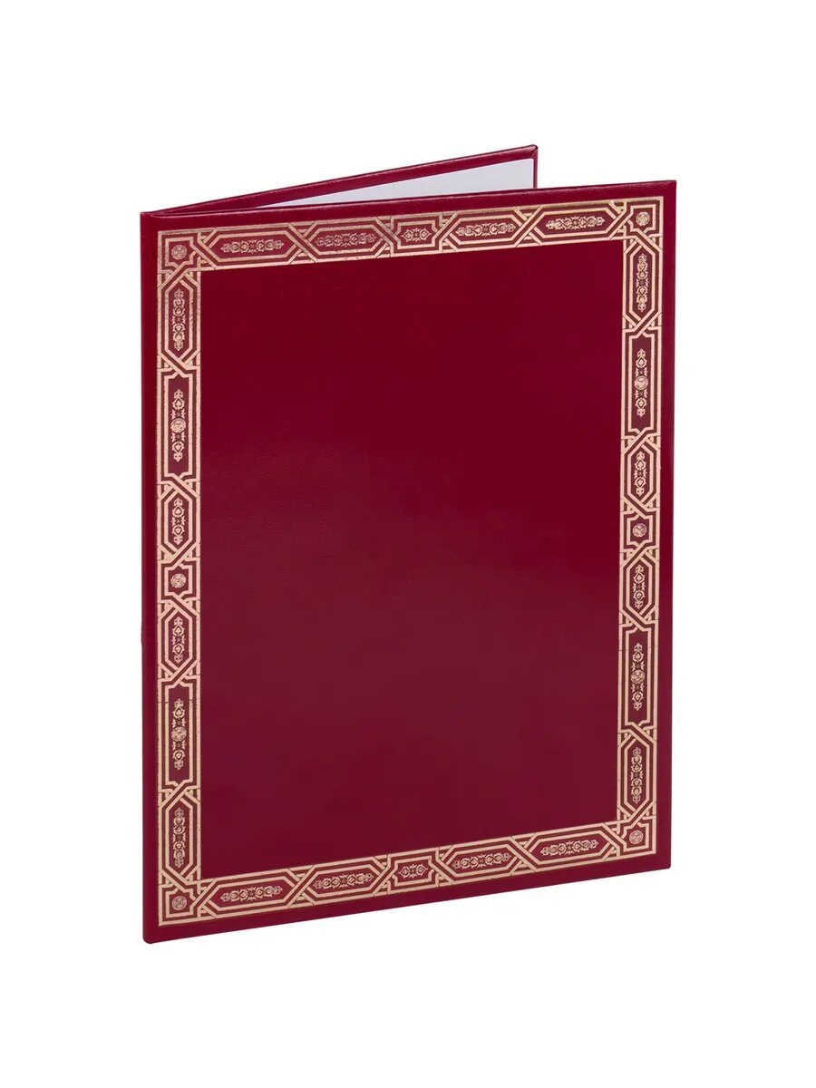 Папка адресная бумвинил А4 Рамка