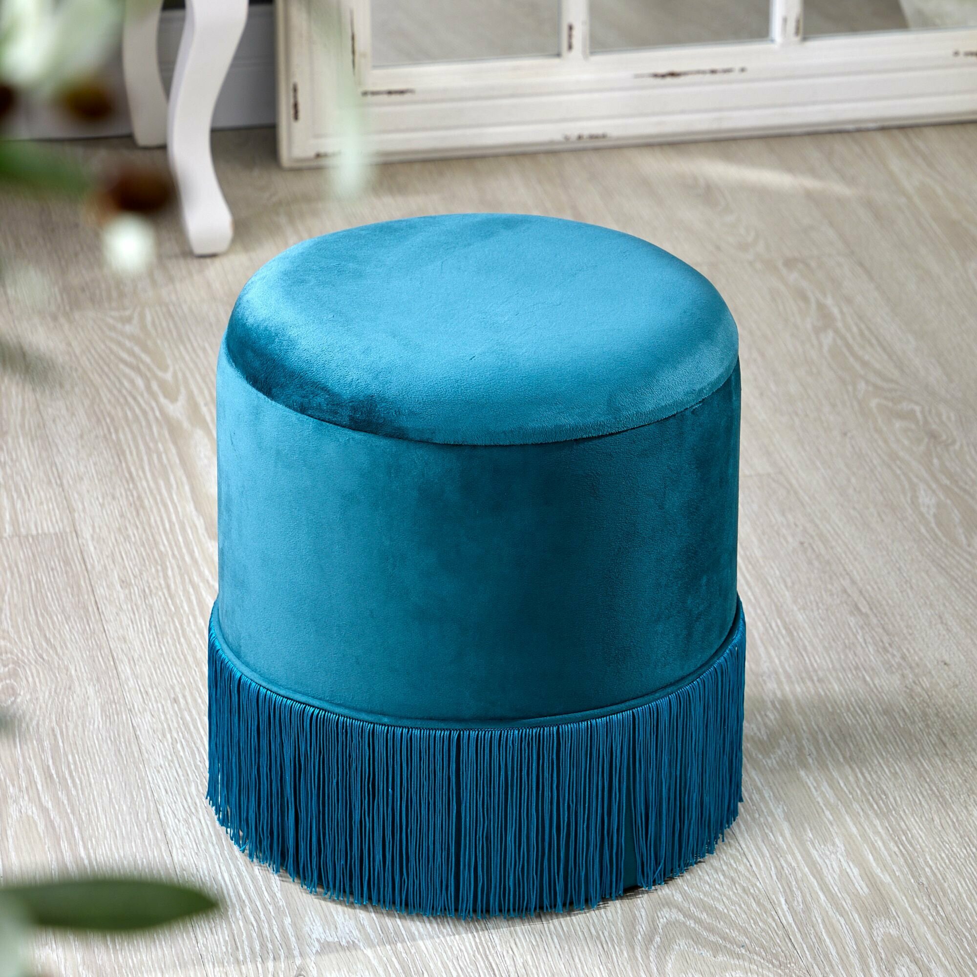 49-331M Пуф с крышкой 35х35х39см, МДФ, ткань, поролон, Glasar