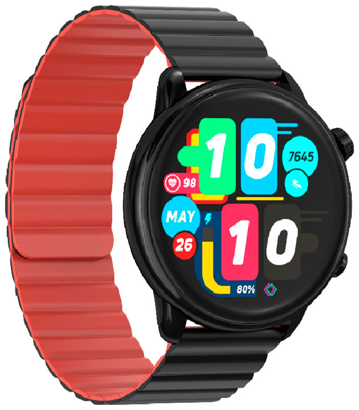 Смарт-часы iMIKI TG2, Android, IP68, экран 1,43 дюйма, Black