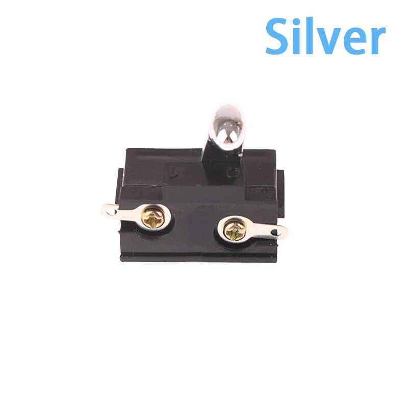 Металлический выключатель питания для машинки для стрижки волос AQTOCNA Silver