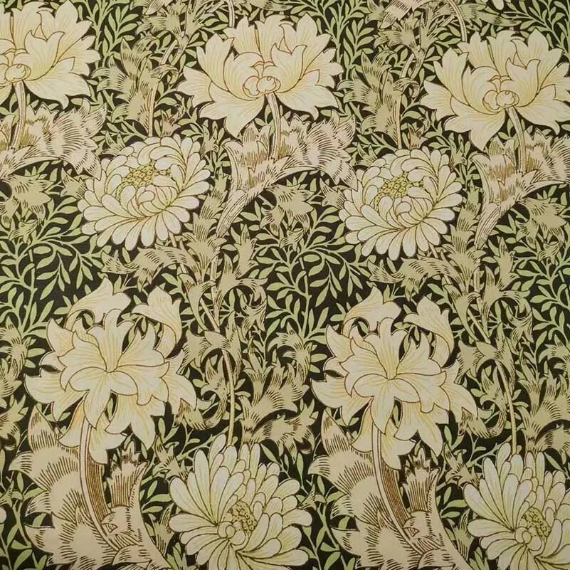 Ткань William Morris винтажные цветы 100% хлопок W 4