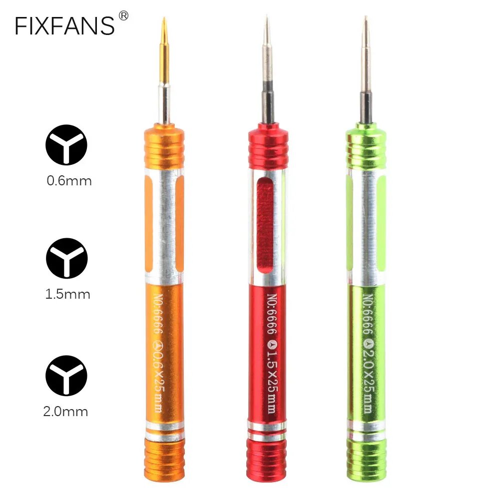 FIXFANS Тривинговая отвертка Y000, Y00, Y0 набор 3 in 1 kit