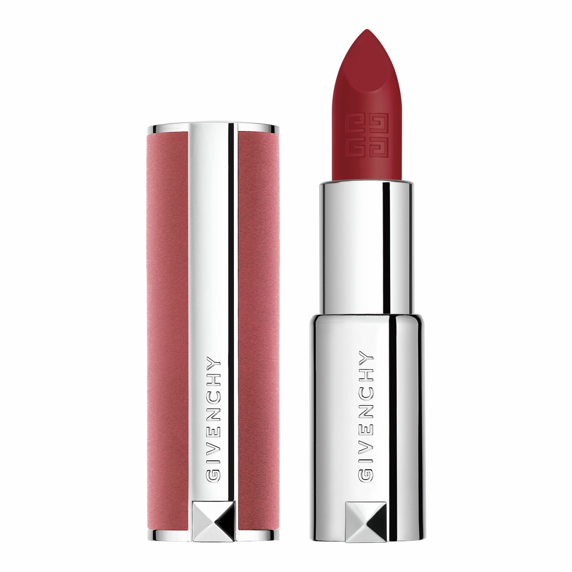 GIVENCHY Le Rouge Sheer Velvet Легкая увлажняющая губная помада с мягким матовым финишем 37 зернистый красный