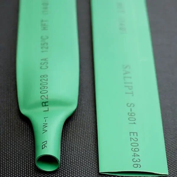 Термоусадочные трубки PULAND 1м 2:1 14mm, зеленый