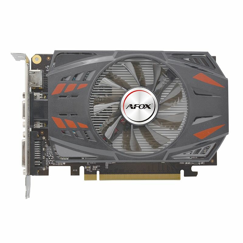 Видеокарта PCI-E 16x AFOX AF730-2048D5H5 NVIDIA Geforce GT730 2GB GDDR5 128Bit DVI HDMI VGA LP Single Fan