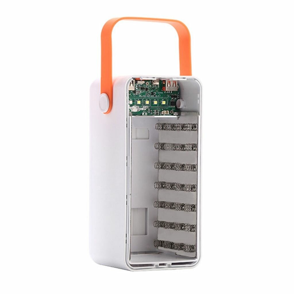 Чехол для Power Bank с подсветкой, 35 слотов 18650