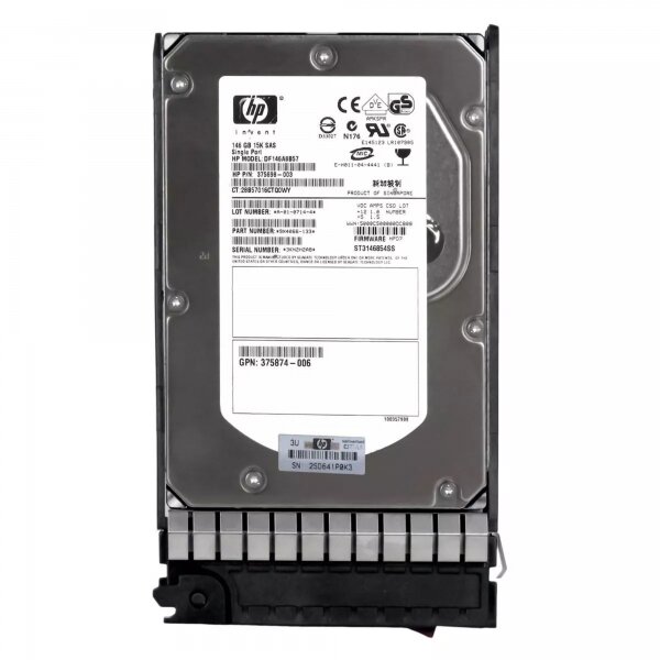 Жесткий диск HP 375874-006 146Gb SAS 3,5" HDD